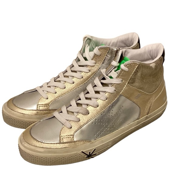 ross & snow | Shoes | Ross Snow 40 Cold Cement Leather Sneakers Womens ...